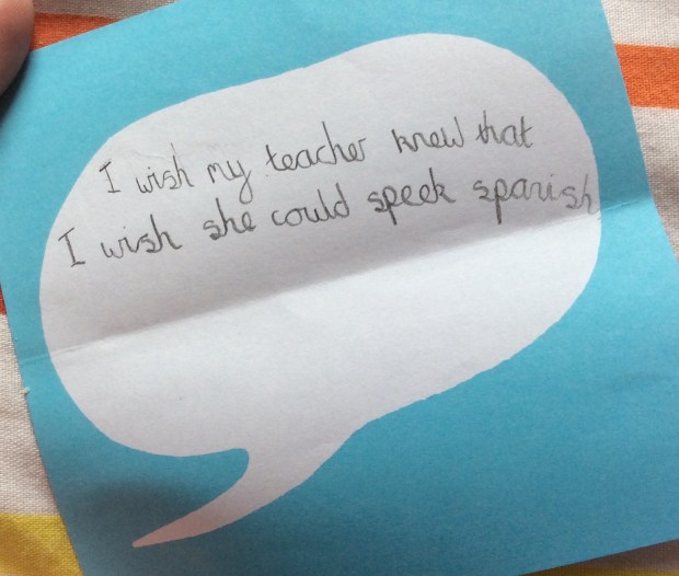 I Wish My Teacher Knew… – alittlebutalot