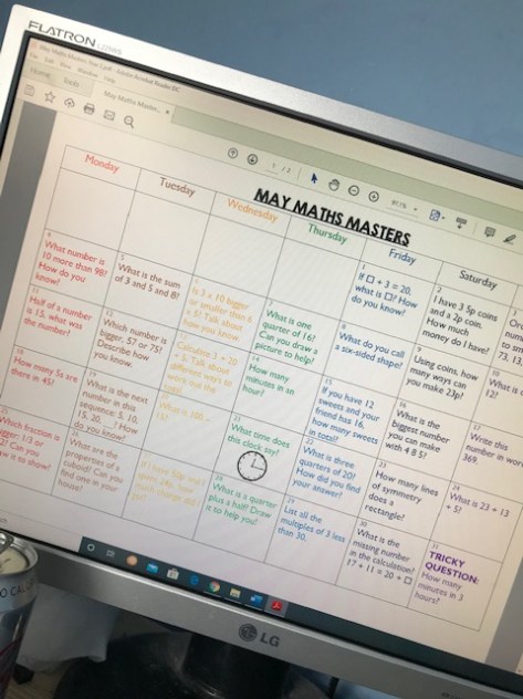 FREE-DAY: Calendar Maths! – alittlebutalot