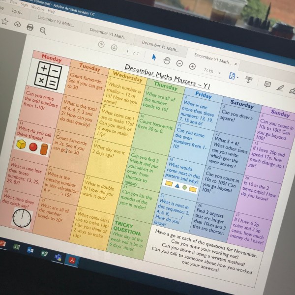 FREE RESOURCE: Maths calendars – alittlebutalot