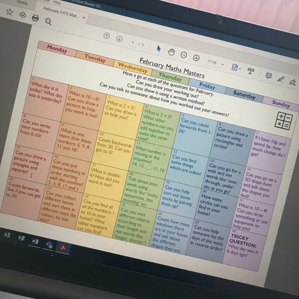 FREE RESOURCE: February Maths calendars – alittlebutalot