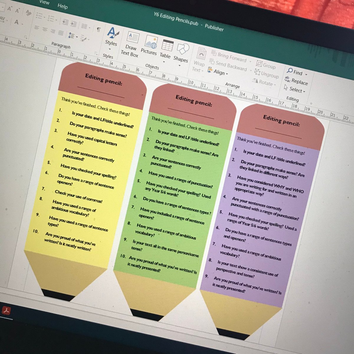 FREEBIE: EDITING PENCILS – alittlebutalot